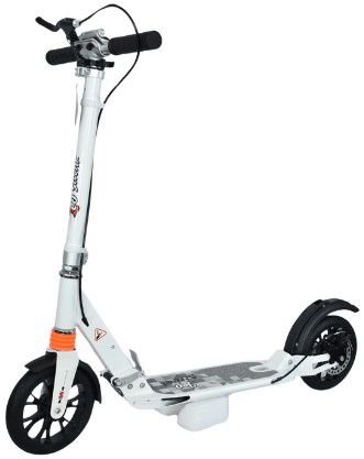 קורקינט מקצועי לנוער עם מעצור דיסק לבן – LEO PRO - לאו פרו