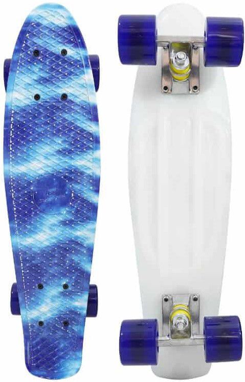 סקייטבורד פני ליאו קרוזר 56 ס''מ מבית Leo Pro - ציור שמיים