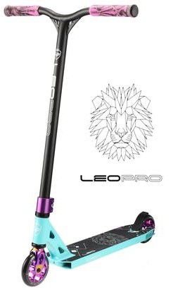 קורקינט פעלולים מקצועי S6 תכלת LEO PRO - לאו פרו